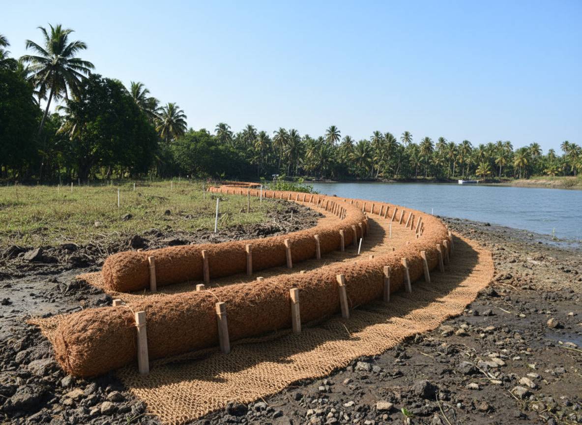 Coir Logs - JAYASREE COIR MILLS